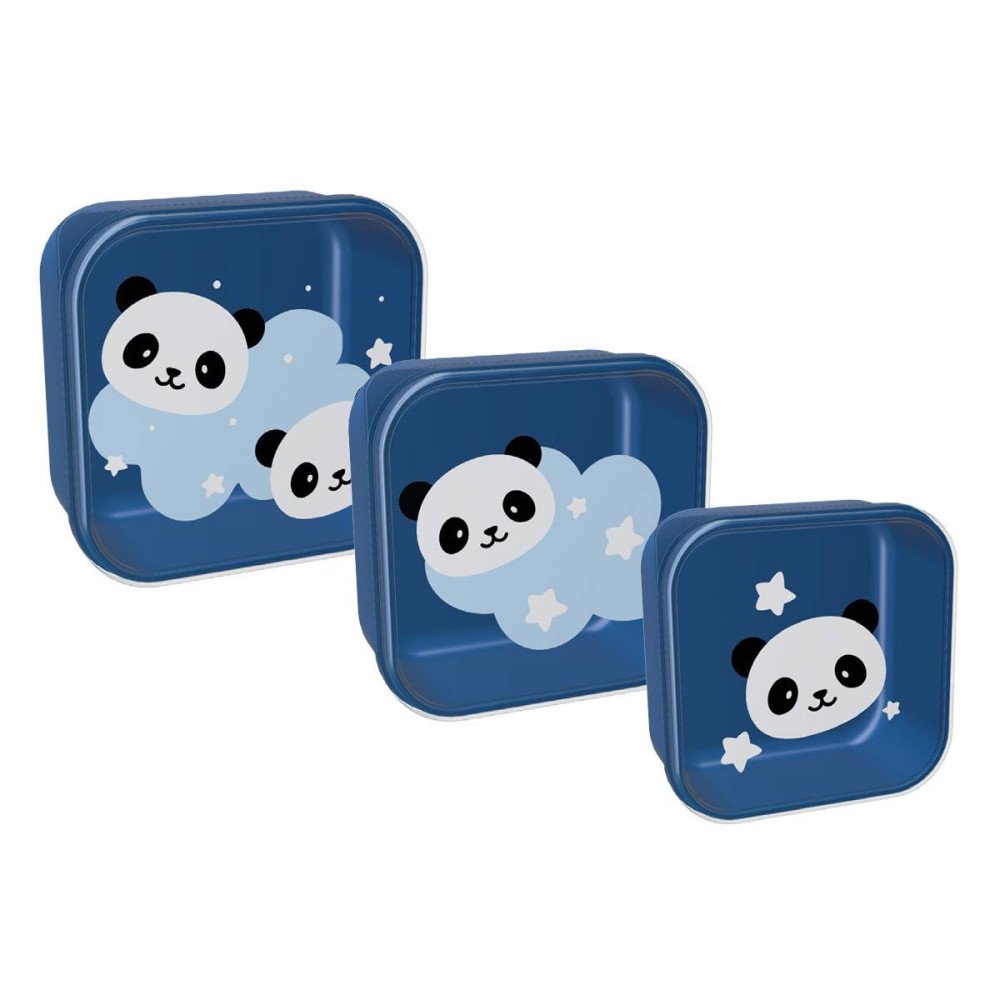 Lot de 3 boîtes KIDS PANDA Lot de 3 boîtes KIDS PANDA