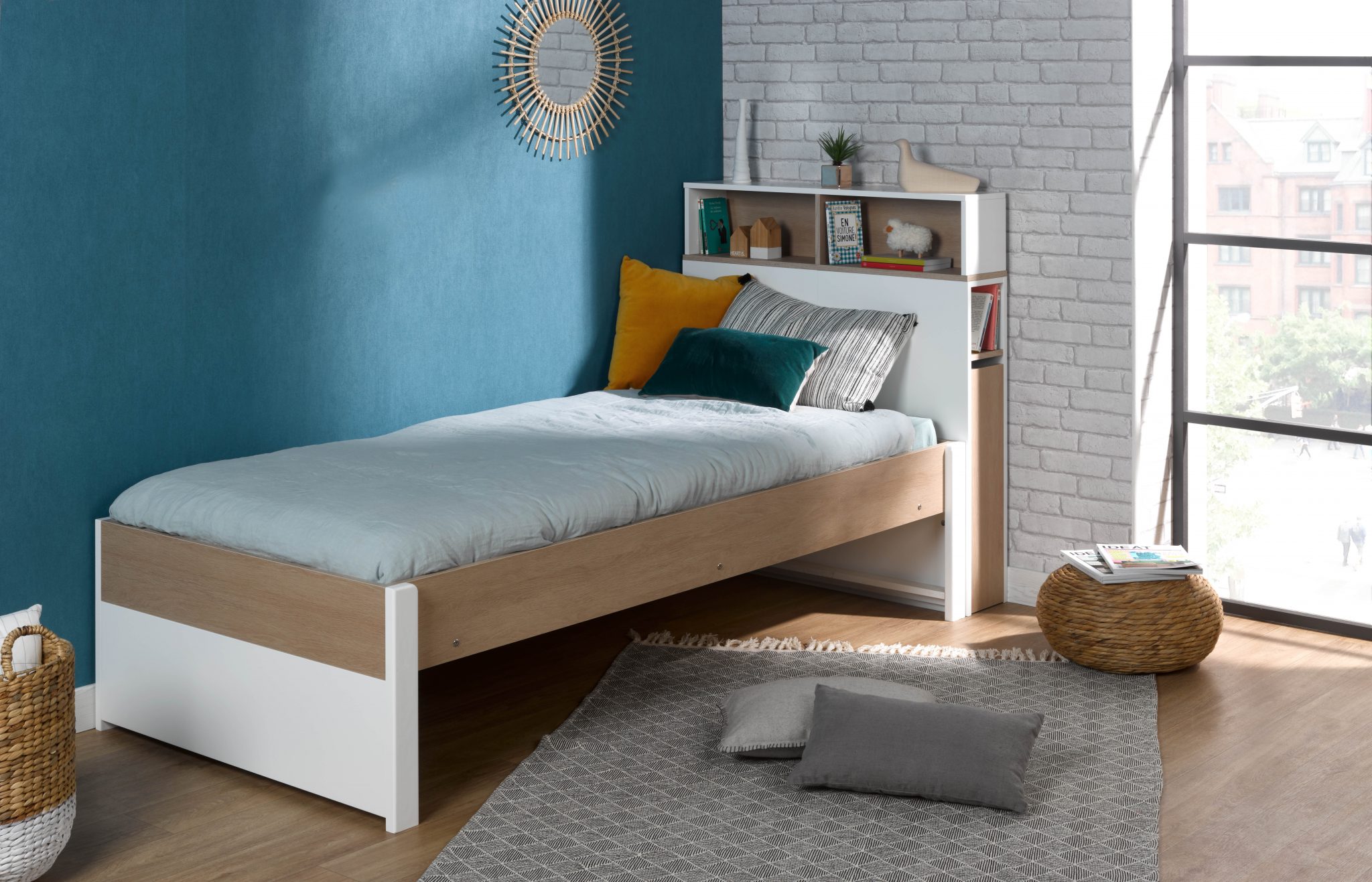 Lit 140x200 Ado 2 places LOFT | Chambre Ado - Lit 2 places