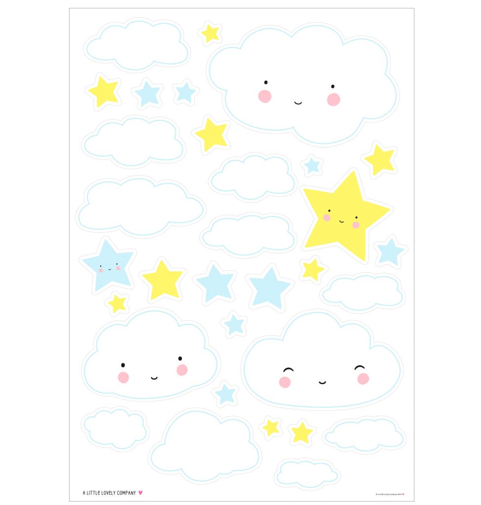 Stickers muraux NUAGE - iletaitunefois201907121659